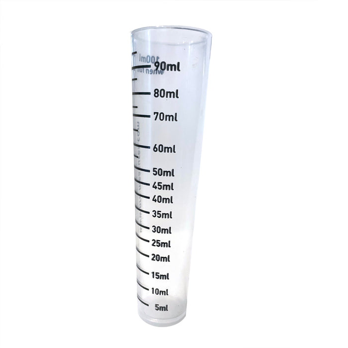 Clear Measuring Cylinder - 5ml to 100ml - Agricultural and Medical Gra ...